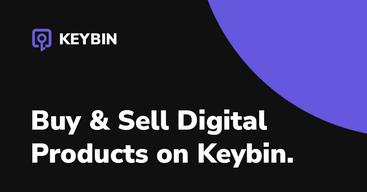 Keybin is B2B digital codes marketplace